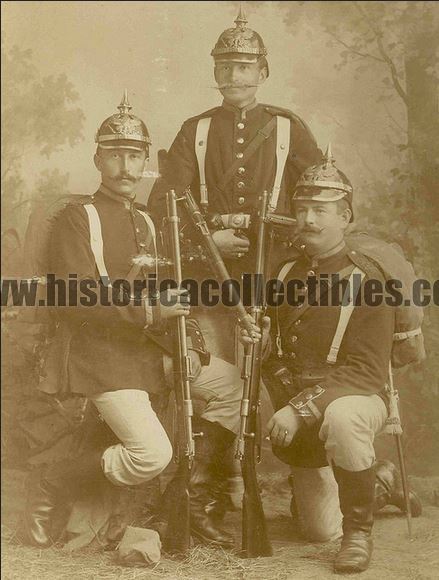 Pickelhauben M1895 Prussian Infantry "WATERLOO", circa 1895